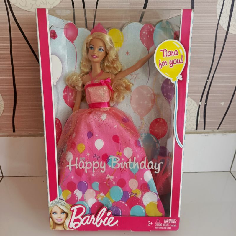 Jual Barbie Birthday Princess Doll Gift Set | Shopee Indonesia