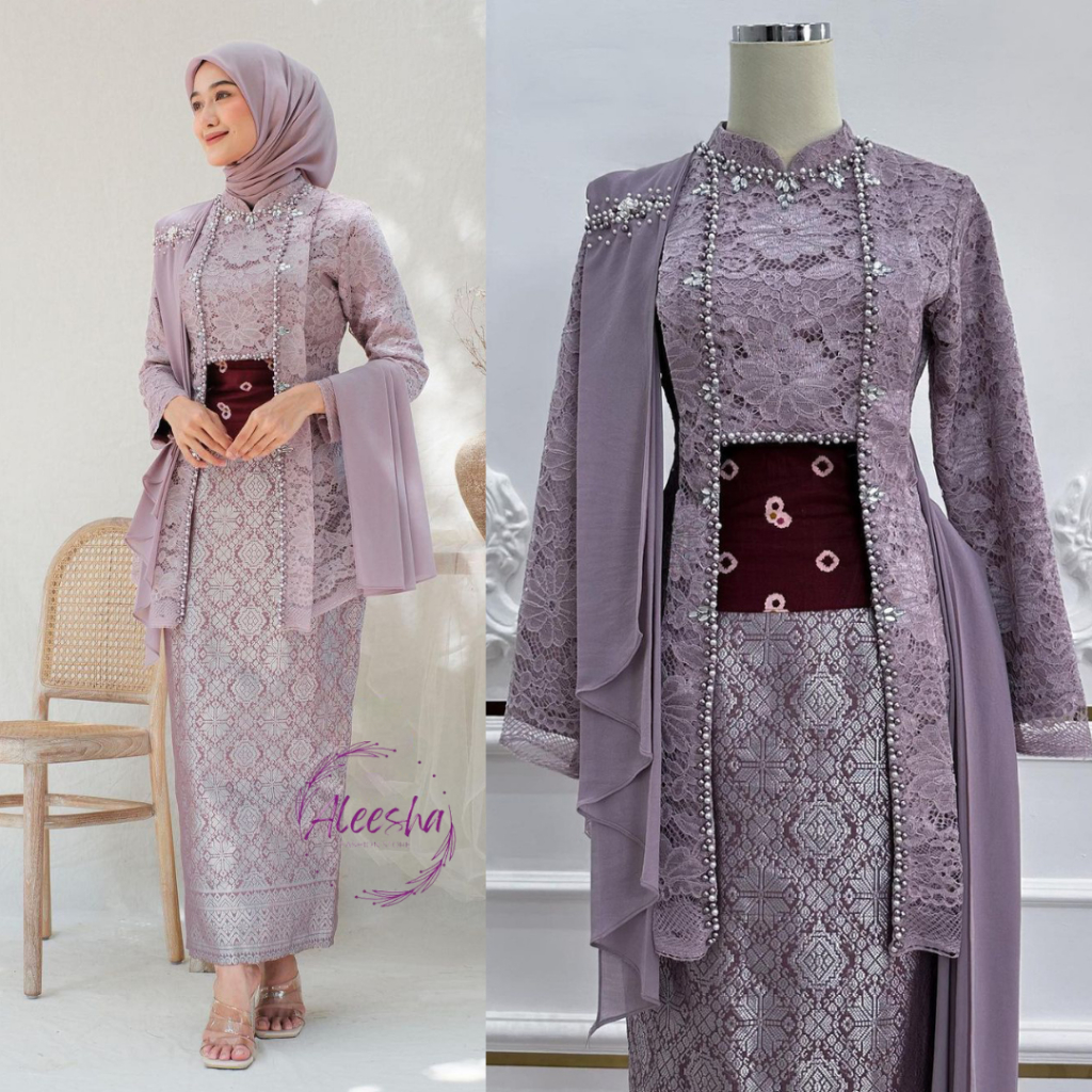 Jual Kebaya Laksmi Kutubaru | Free Selendang dan Obi Belt Batik ...