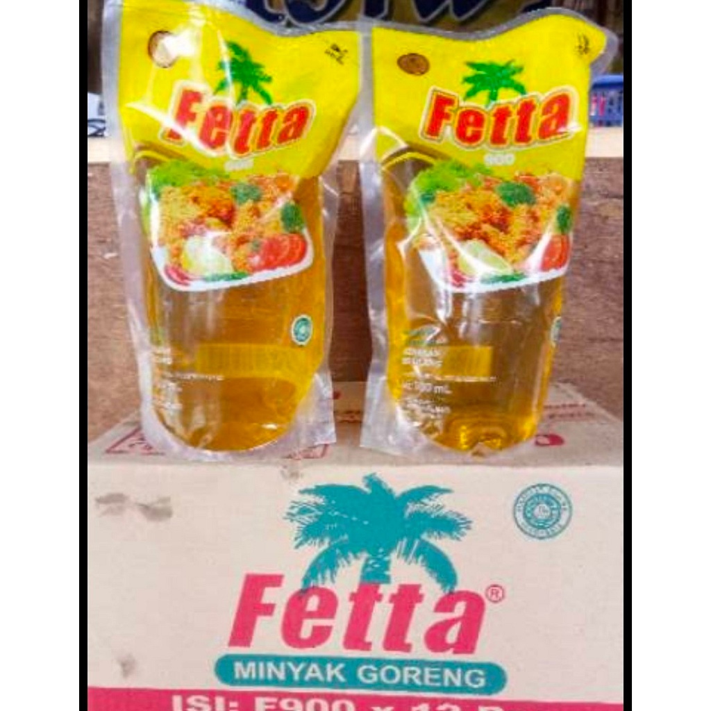 Jual Fetta Minyak Goreng 900 ML 1 Dus / Karton 12 Pcs | Shopee Indonesia