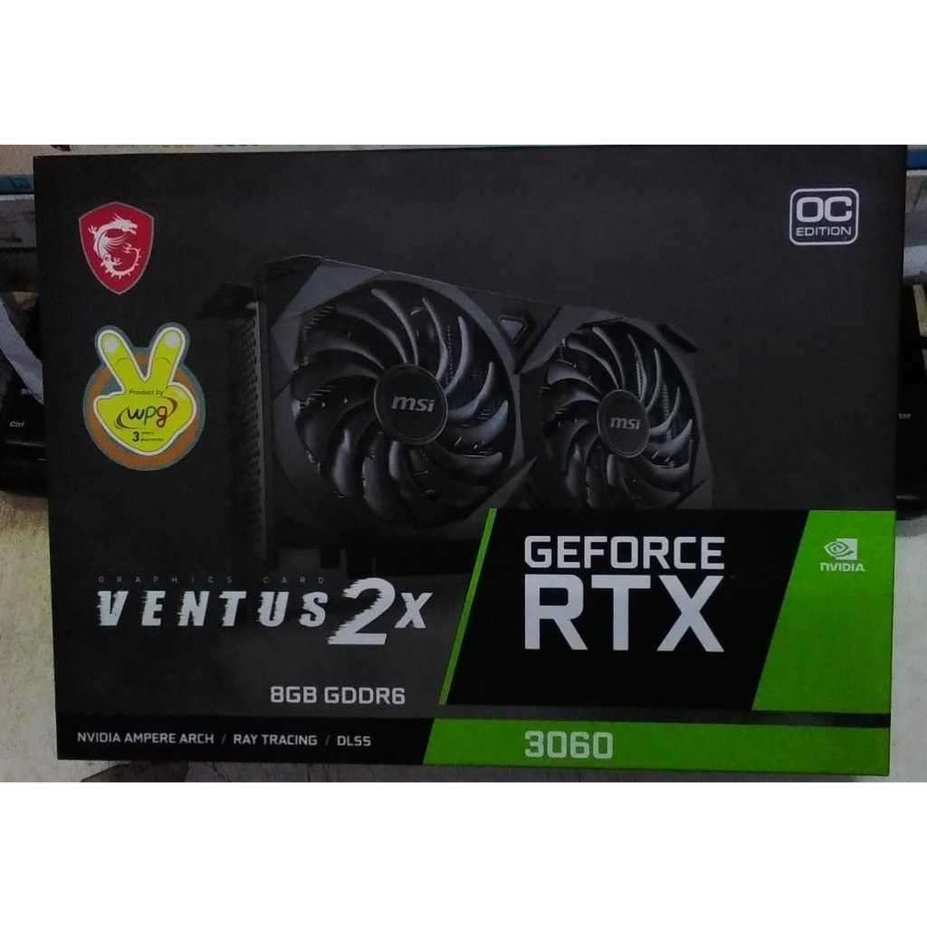 Jual Box Kosong MSI Ventus 2X Geforce RTX 3060 8GB GDDR6 Dus Kosongan ...