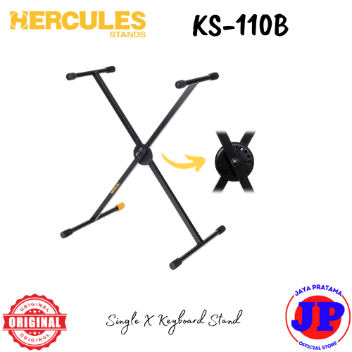 Jual Hercules KS110B Stand Keyboard Single X Original KS-110B | Shopee ...