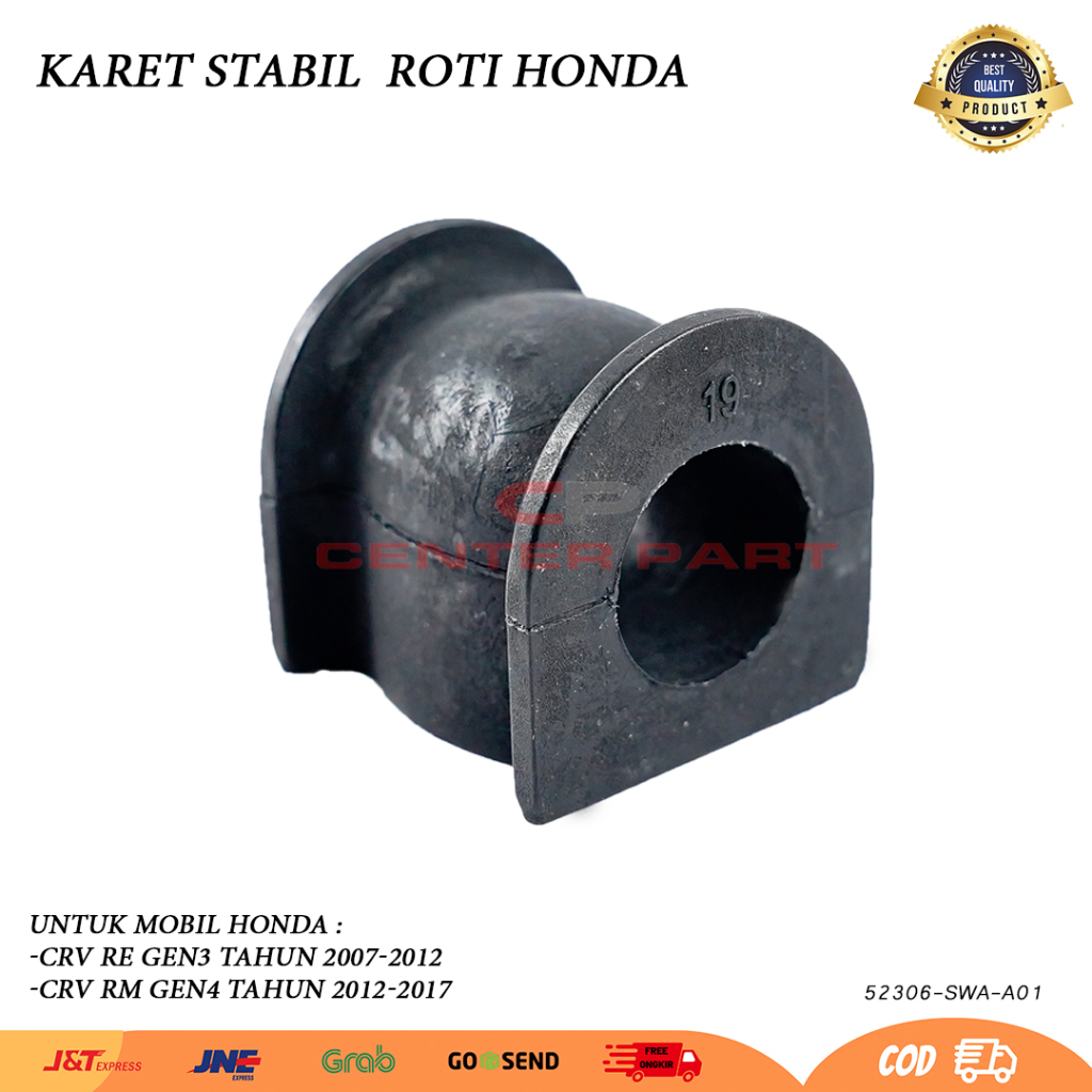 Jual karet bush bushing stabil stabilizer belah karet roti belakang crv ...