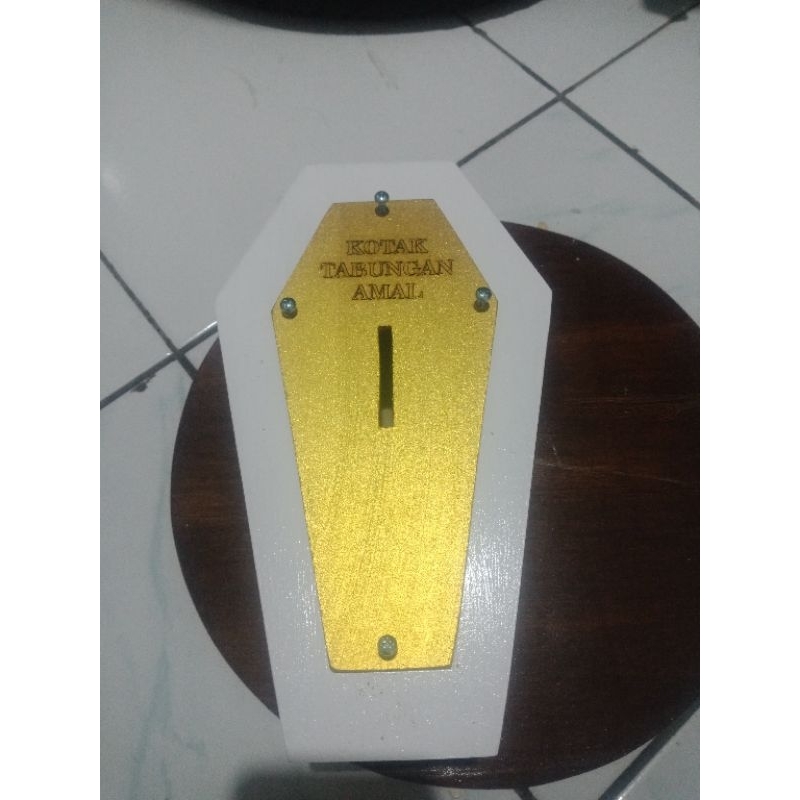 Jual Kotak Tabungan Amal model Peti Jenazah /Celengan Peti Mayat ...