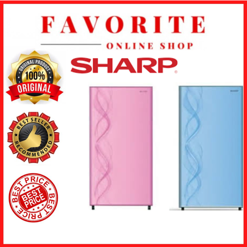 Jual KULKAS SHARP SJ-162D LEMARI ES SHARP 1 PINTU SJ 162D GARANSI RESMI ...