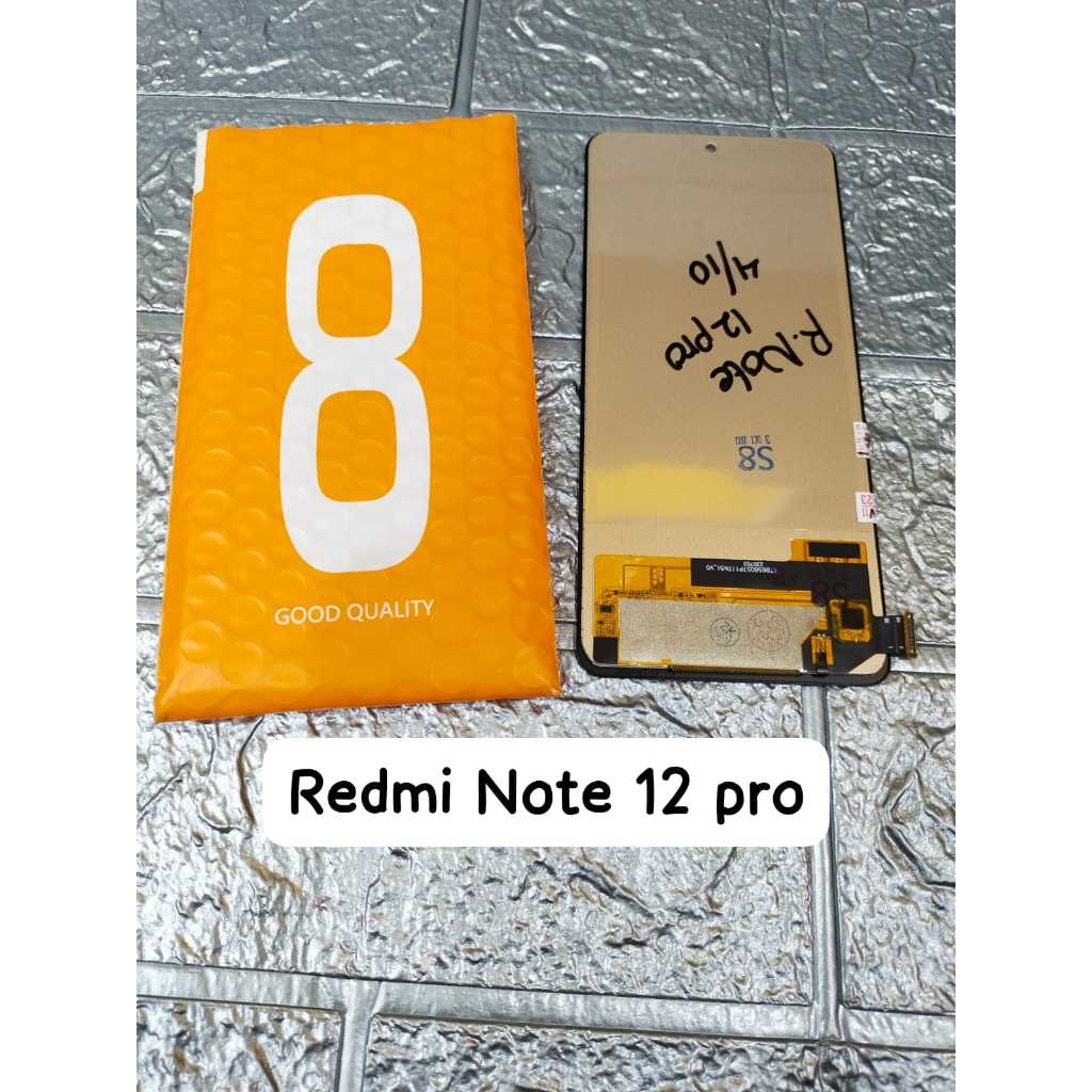 Jual LCD TOUCHSCREEN XIAOMI REDMI NOTE 12 PRO 4G FULLSET | Shopee Indonesia