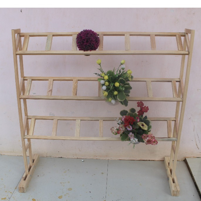 Jual Rak Bunga / Rak Buket Bunga Kotak /Rak kayu Ukuran 100 x 100 Cm ...