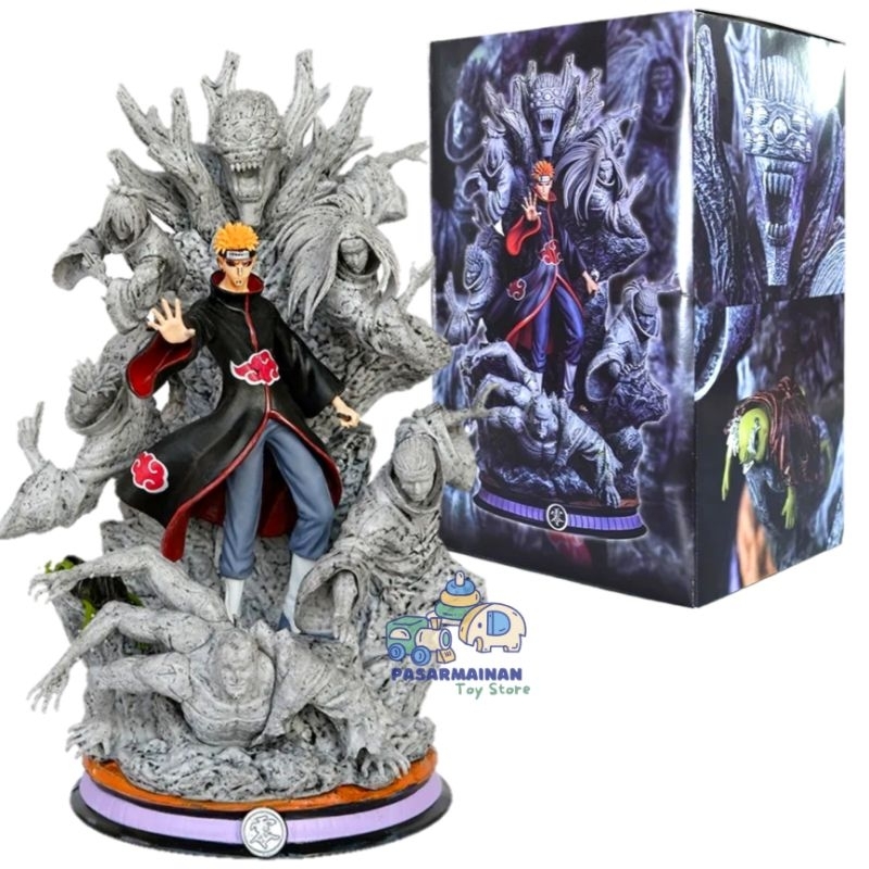 Jual Action Figure Pain Akatsuki Diorama Naruto Shippuden 27cm Miniatur ...
