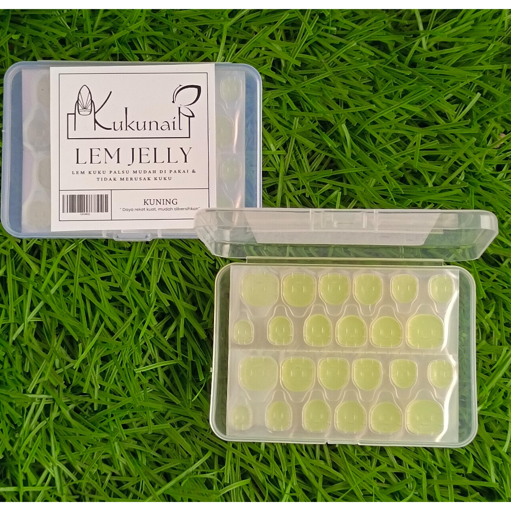 Jual Kukunail Lem Jelly Kuning Lem Kuku Palsu Glue Gel Dengan Daya ...