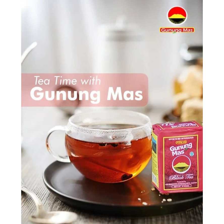 Jual Teh Seduh Gunung Mas BlackTea 50g | Shopee Indonesia