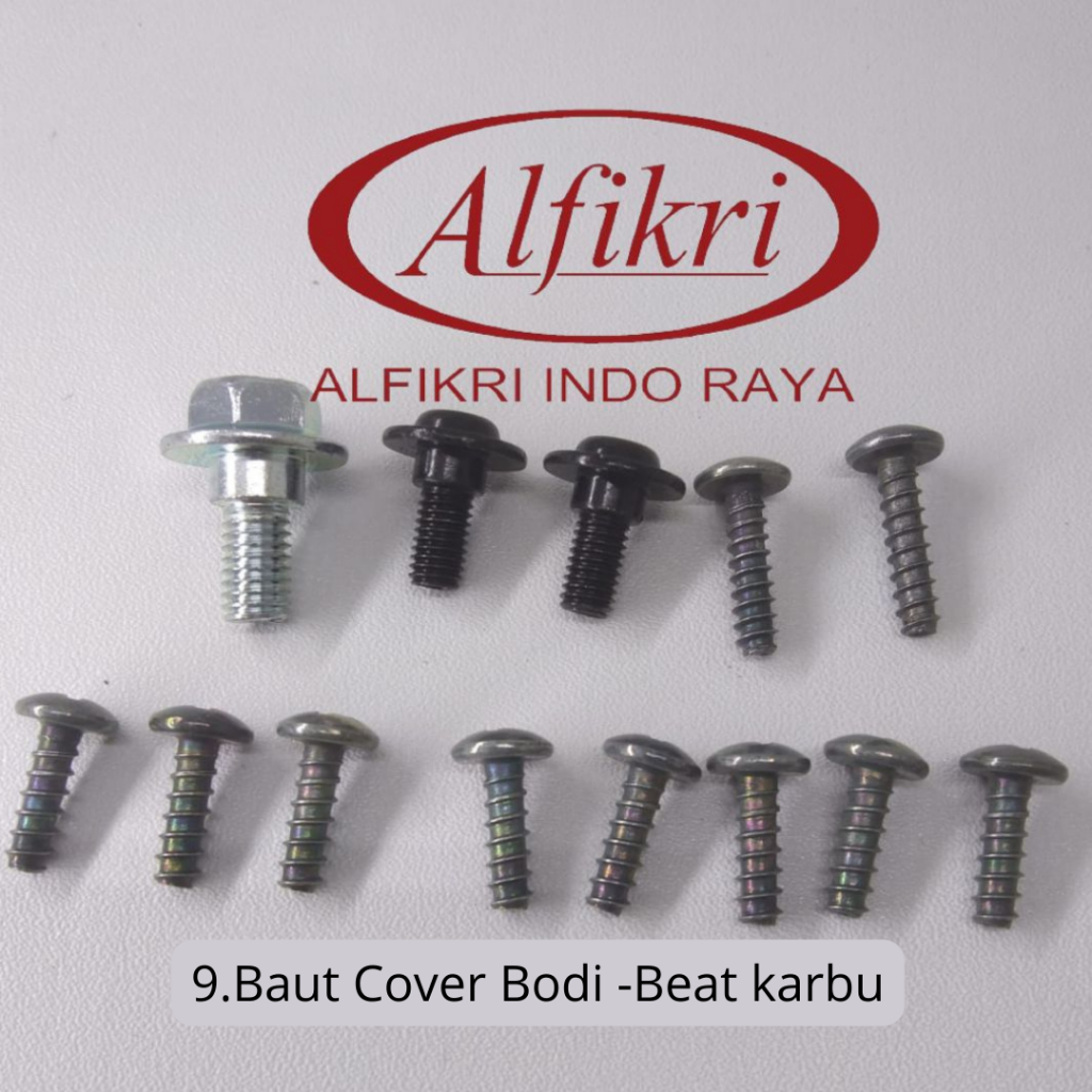 Jual Bolt Baut Beat Karbu Full Set / Baud Honda Beat Karbu Full Body ...