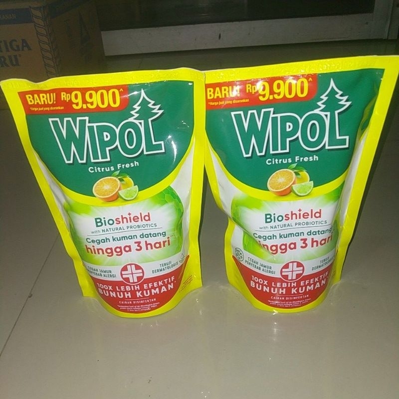 Jual Wipol Karbol Pembersih Lantai Probiotik Citrus Fresh 450ML ...