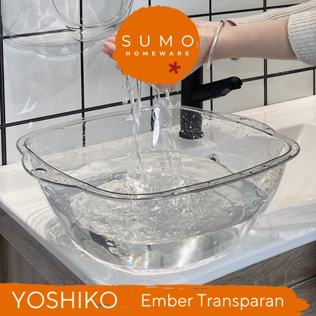 Jual |SUMO| YOSHIKO Wadah Perawatan Diri Multifungsi Baskom Cuci ...