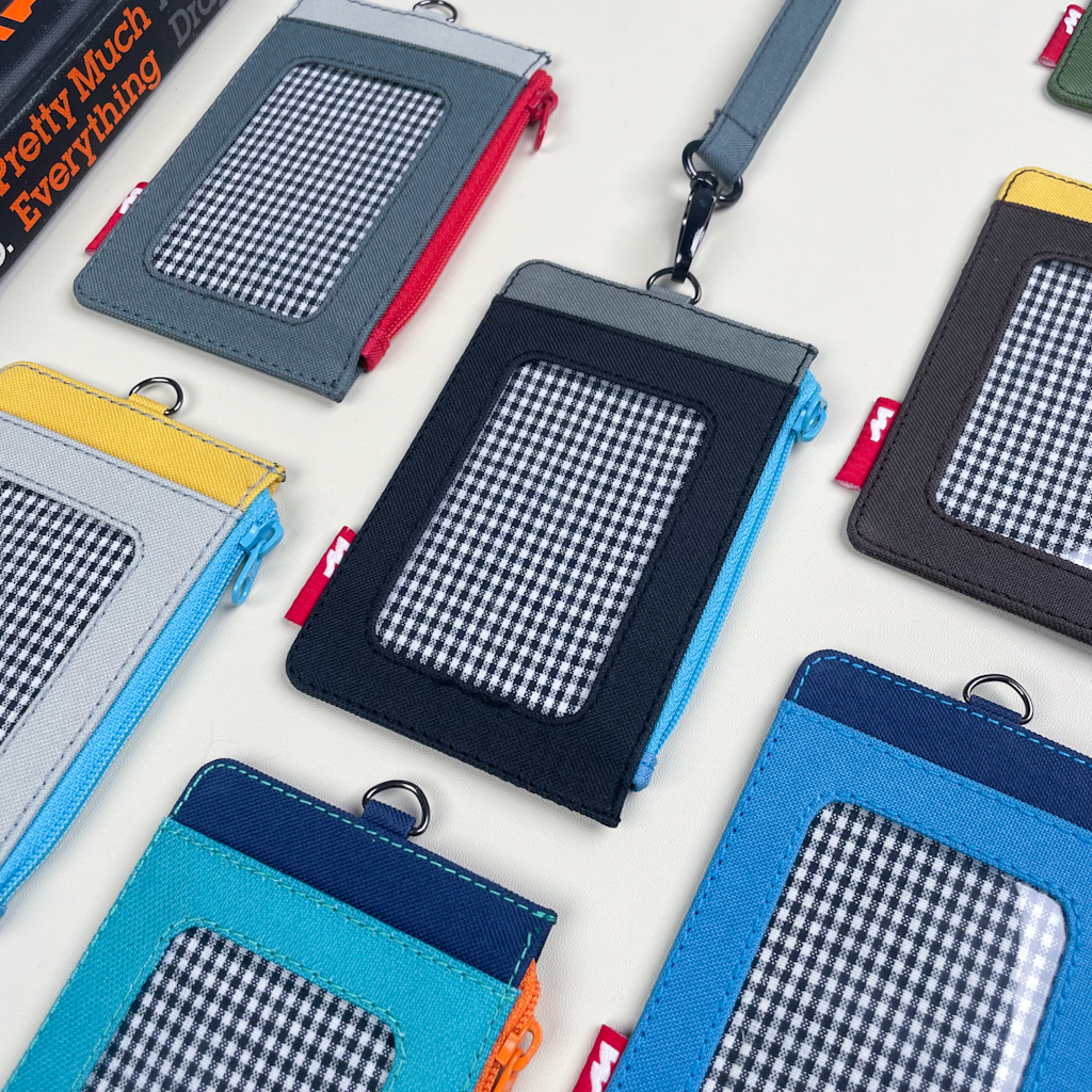 Jual ID Card Holder Hanging Wallet Name Tag Gantung Lanyard Dompet ...