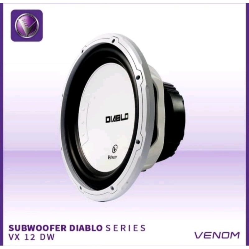 Jual Subwoofer venom Diablo VX12DW Subwoofer Venom 12 Inch | Shopee ...