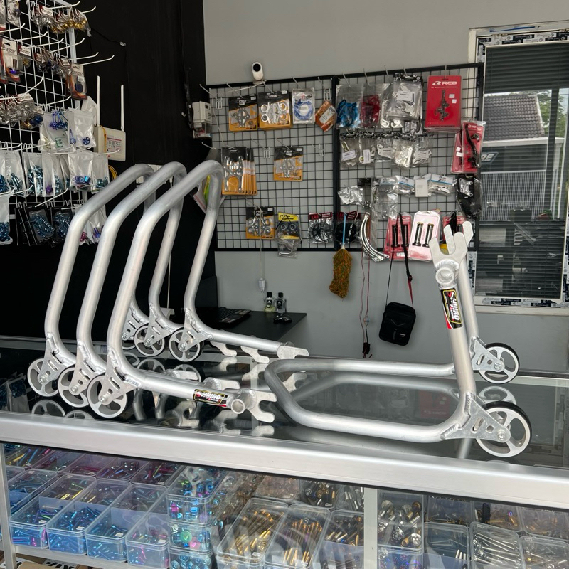 Jual Paddock mini alumunium big wheel | Shopee Indonesia