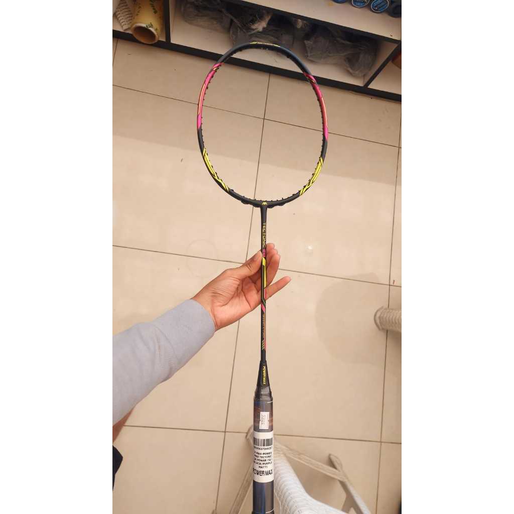 Jual Raket Badminton Power Max Tectonic 28 Original 33 LBS | Shopee ...