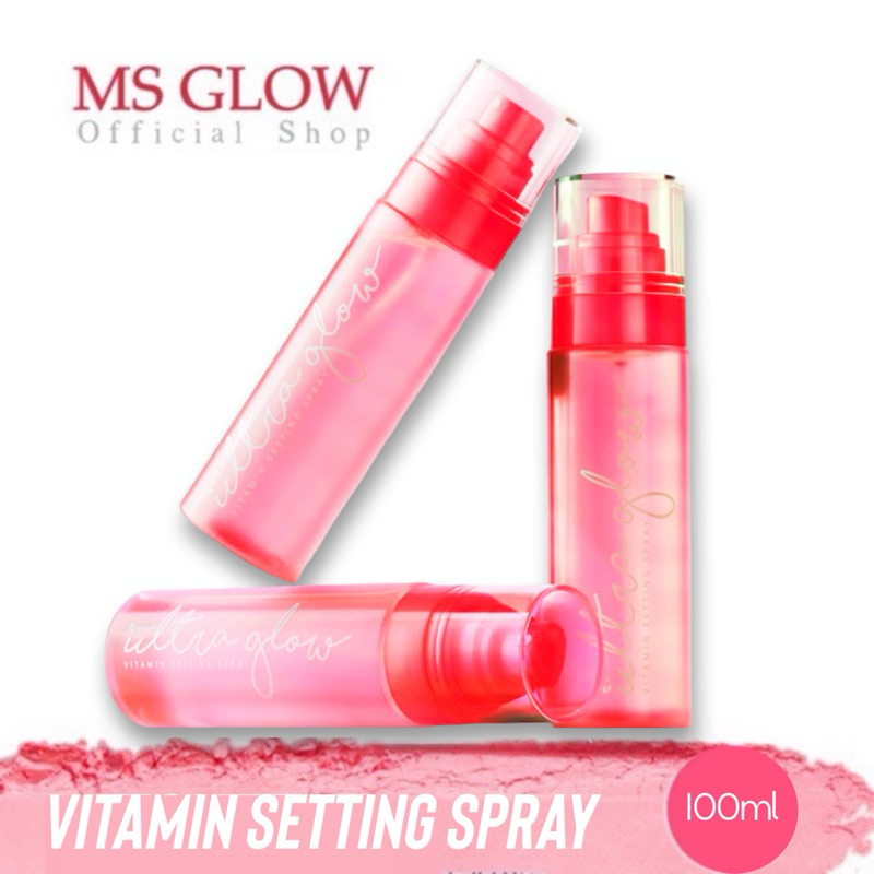 Jual ULTRA GLOW SETTING SPRAY MS GLOW ORIGINAL | Shopee Indonesia