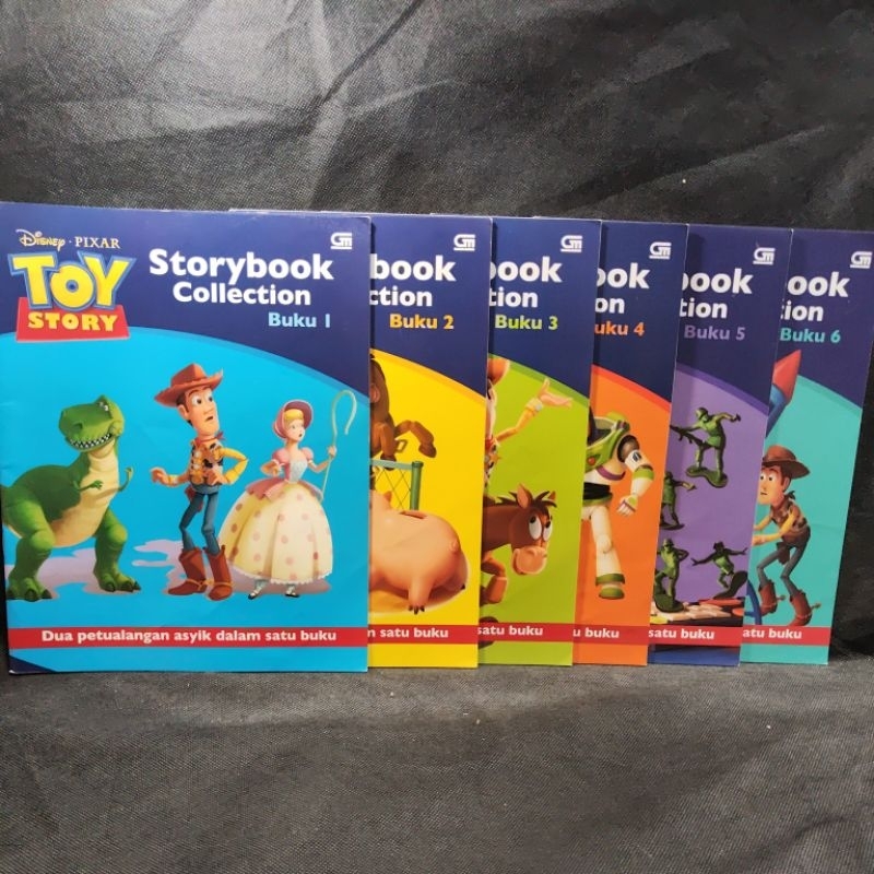 Jual Buku Disney Pixar Toy Story Storybook Collection, Buku 1,2,3,4,5,6 ...
