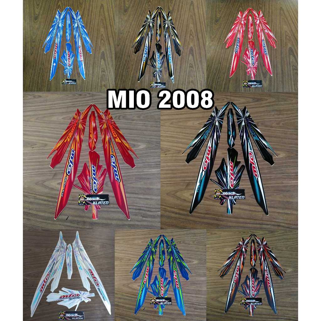 Jual STRIPING MIO 08 SPORTY & RUJI STANDAR ORIGINAL | Shopee Indonesia