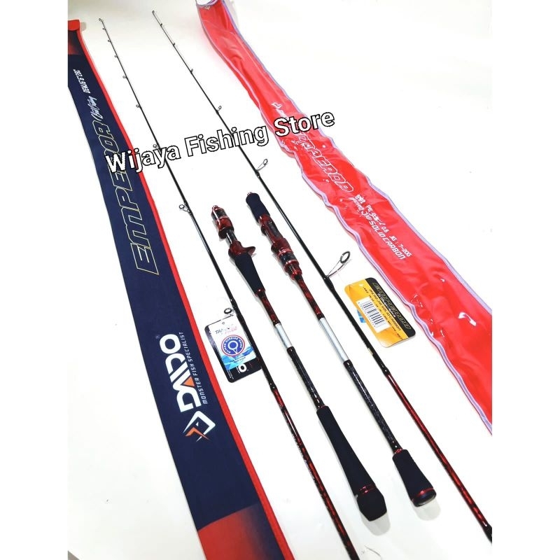 Jual Joran Pancing UL Daido Emperor Micro Jig SP BC 198 662 CARBON SOLID | Shopee Indonesia