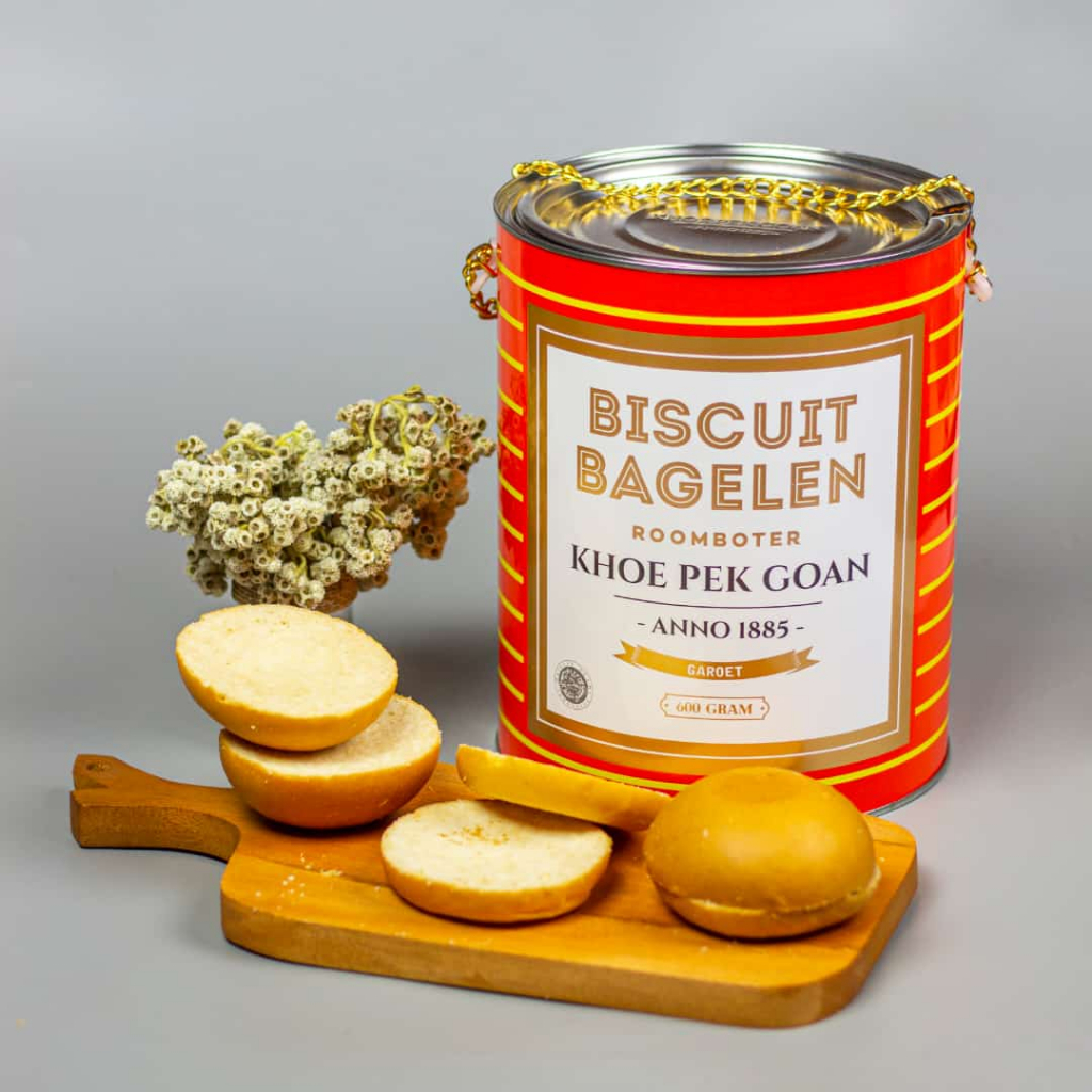Jual ROTI BAGELEN KHOE PEK GOAN KALENG 600 GR | Shopee Indonesia