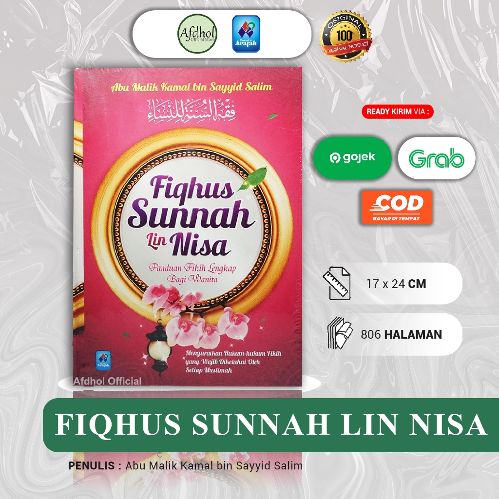 Jual Fiqhus Sunnah Lin Nisa - Abu Malik Kamal bin Sayyid Salim ...