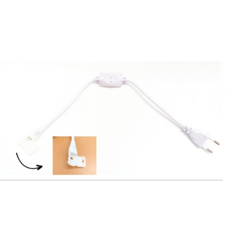 Jual Soket Lampu LED Strip model japit / socket 5050 Jepit / socket ...