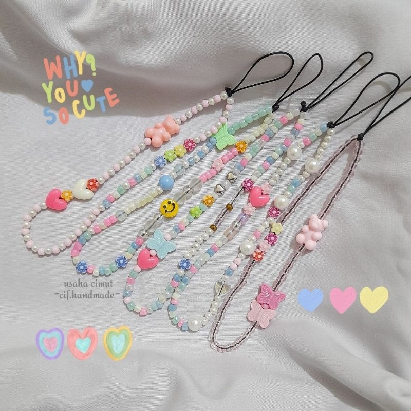Jual Strap Phone || Gantungan HP Tali HP Lucu Strap Phone Gantungan ...