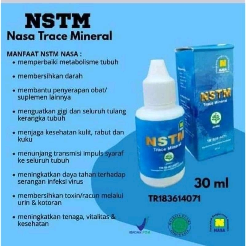 Jual BIO NSTM NASA Obat Tetes Herbal Nstm Trace Mineral Original Obat ...