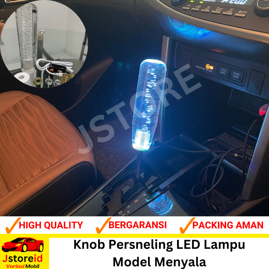 Jual Knob Persneling Mobil LED Nyala – Gear Shift Universal 10CM / 15CM / 20CM | Manual & Matic ...