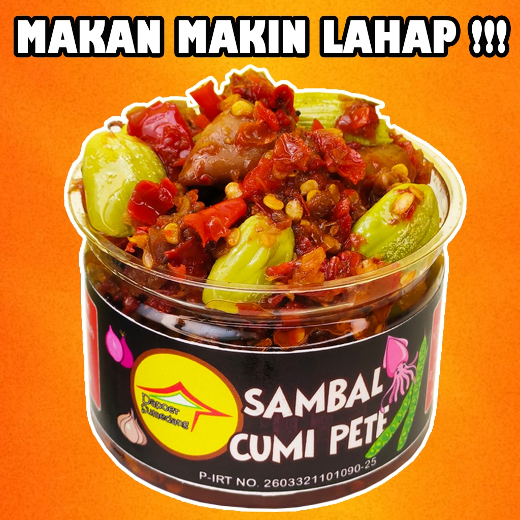 Jual SAMBAL CUMI PETE/SAMBEL ROA ASAP/CUMI IJO/TERASI/GEPREK/JENGKOL/CABE IJO/by DAPOER SUMEDANG ...