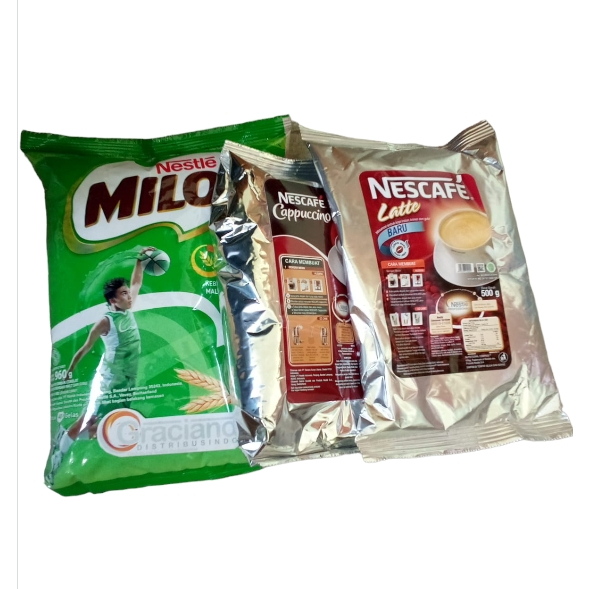 Jual Milo Complete Mix 960gr + Nescafe Cappuccino Caramel 500gr ...