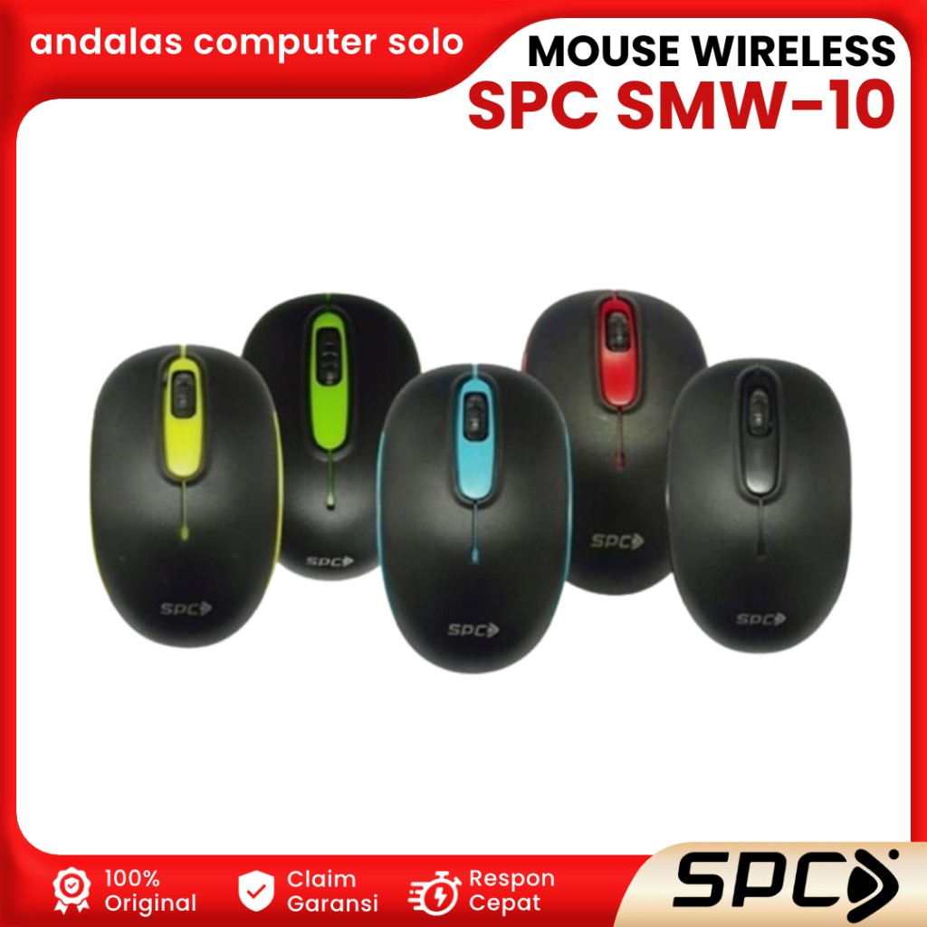Jual MOUSE WIRELESS LAPTOP SPC SMW-10 MOUSE OFFICE PC LAPTOP | Shopee ...