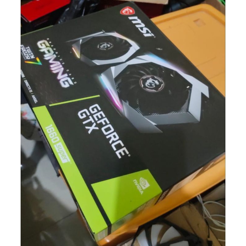 Jual MSI GTX 1660 SUPER GAMING SECOND FULLSET BOX | Shopee Indonesia