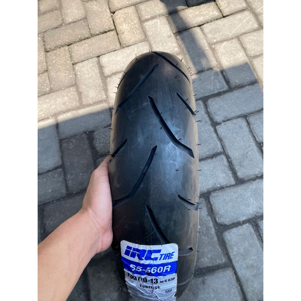 Jual BAN LUAR IRC DEPAN BELAKANG 110/70-13 DAN 130/70-13 TUBELESS ...