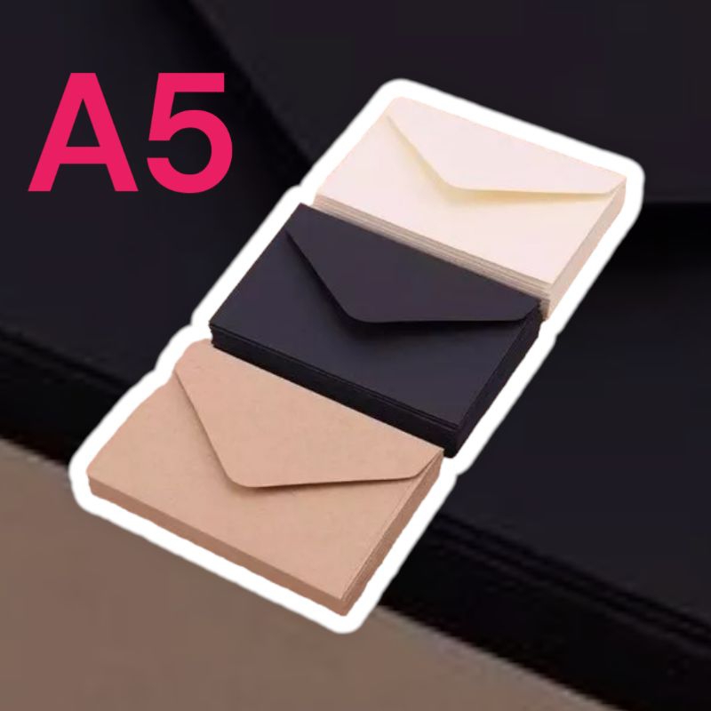 Jual AMPLOP A5 AMPLOP VINTAGE / AMPLOP UNDANGAN / KRAF/ JASMINE / FANCY ...