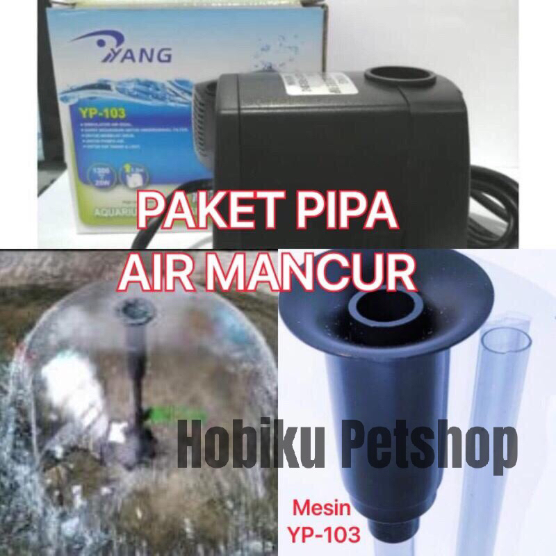 Jual Paket KOMPLIT Pompa Air Mancur Mesin Yang Kolam Mini Mesin Celup ...