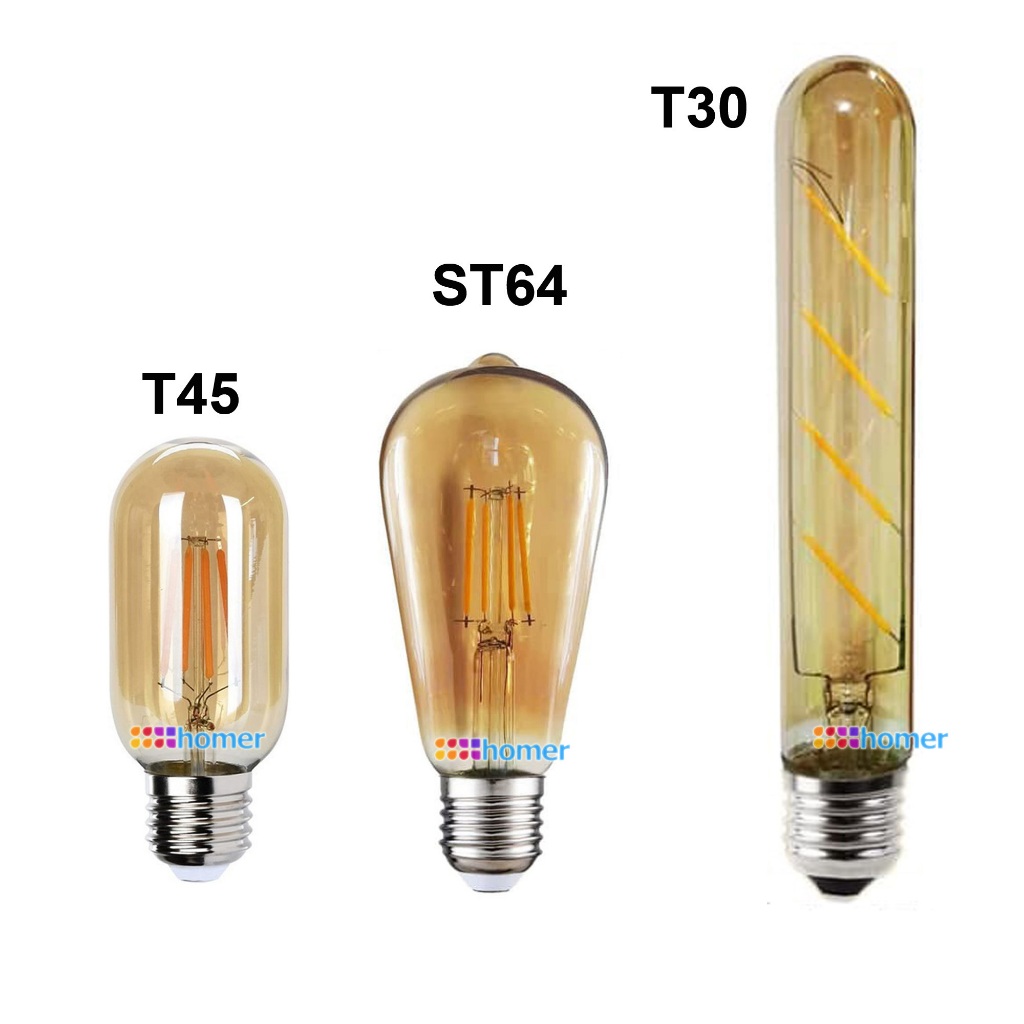 Jual lampu LED bulb bohlam edison hias filamen cafe antik pijar ...