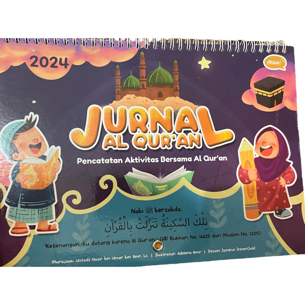 Jual Kalender anak dinding meja 2024 | seri jurnal al Quran | Shopee ...