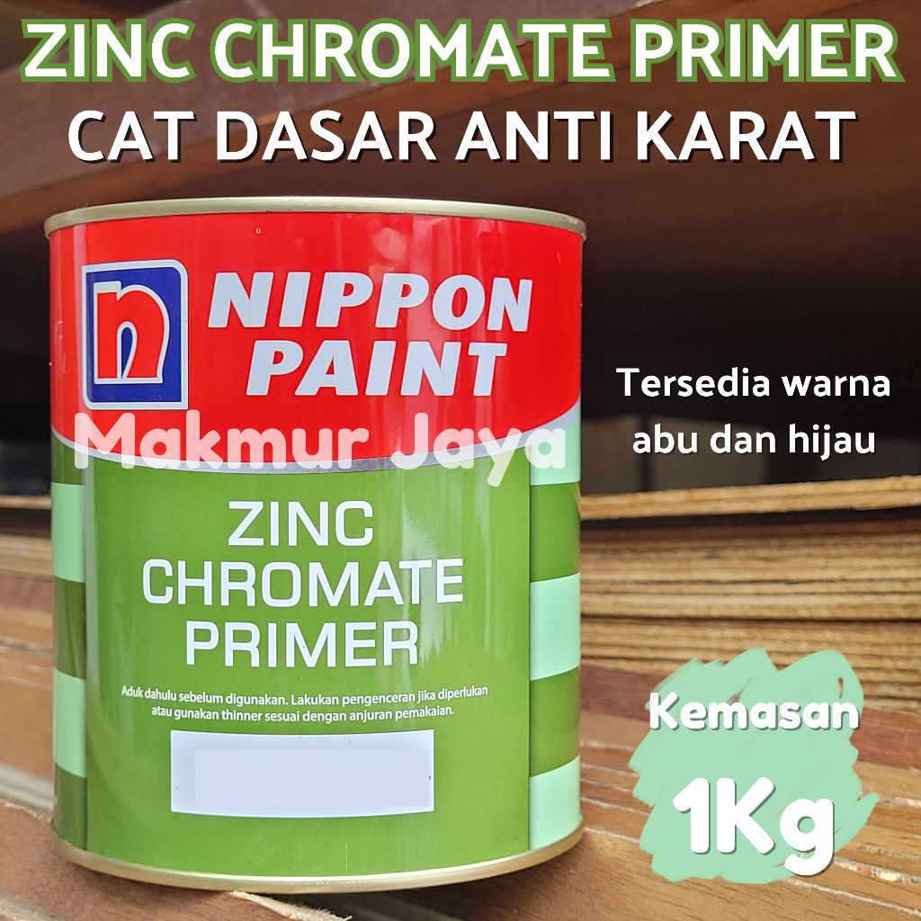 Jual Nippon Zinc Chromate 1Kg Cat Dasar Besi Anti Karat | Shopee Indonesia