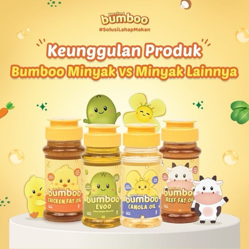 Jual Bumboo Minyak Mpasi Chicken & Beef Fat Oil dan Evoo 100ml | Shopee ...