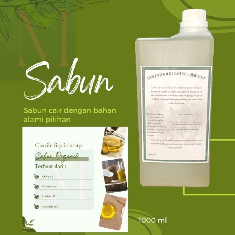 Jual sabun cair natural castile soap | Shopee Indonesia