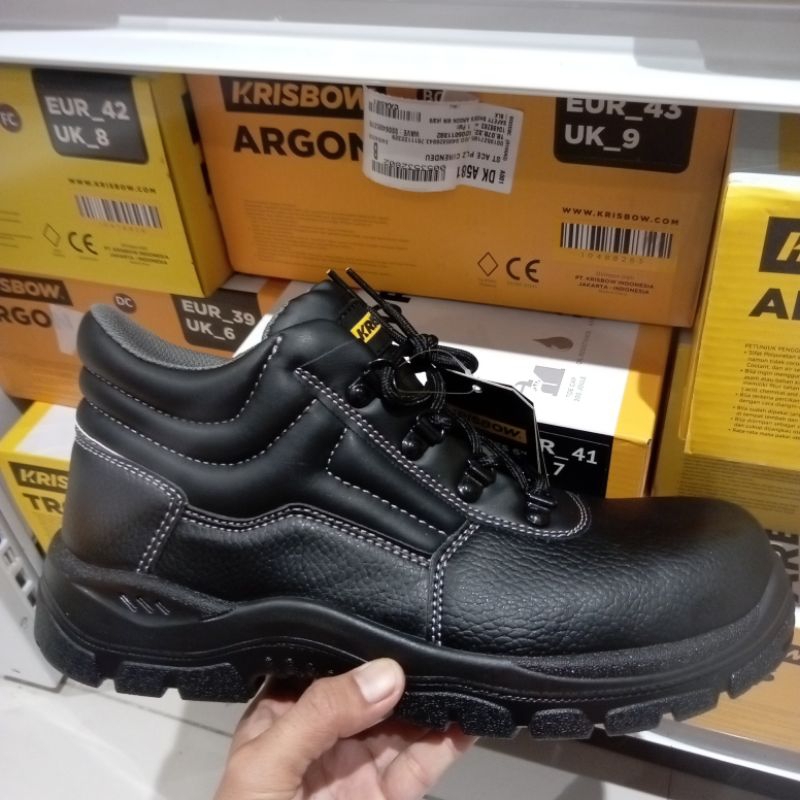 Jual safety Shoes / sepatu pengaman Hercules 6 Inci Srss - Krisbow ...