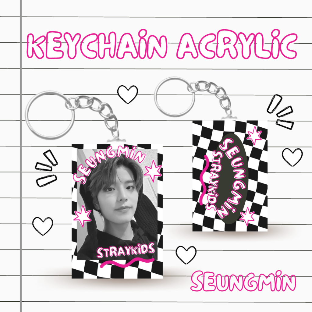 Jual [ STRAY KIDS ] K POP KEYCHAIN ACRYLIC KEYRING GANTUNGAN KUNCI ...