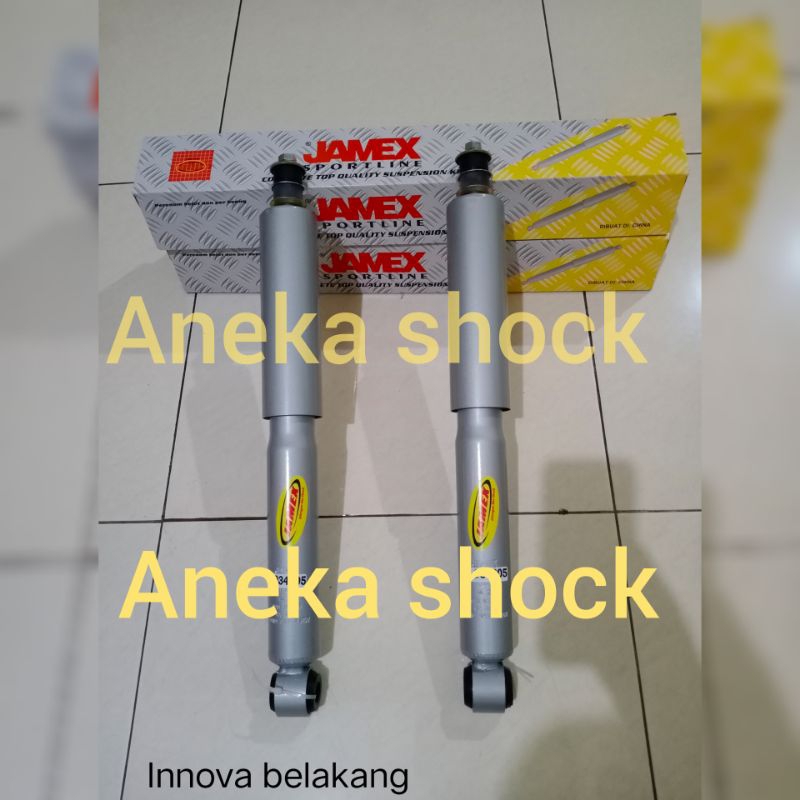 Jual SHOCK BREAKER MERK JAMEX PREMIUM TOYOTA INNOVA CEPER 2 INCH BELAKANG | Shopee Indonesia
