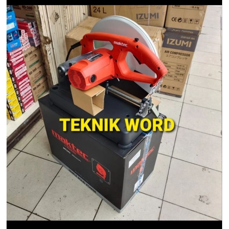 Jual MESIN POTONG BESI 14" MAKTEK / CUTING WHELL 14 INCH MAKTEK ...