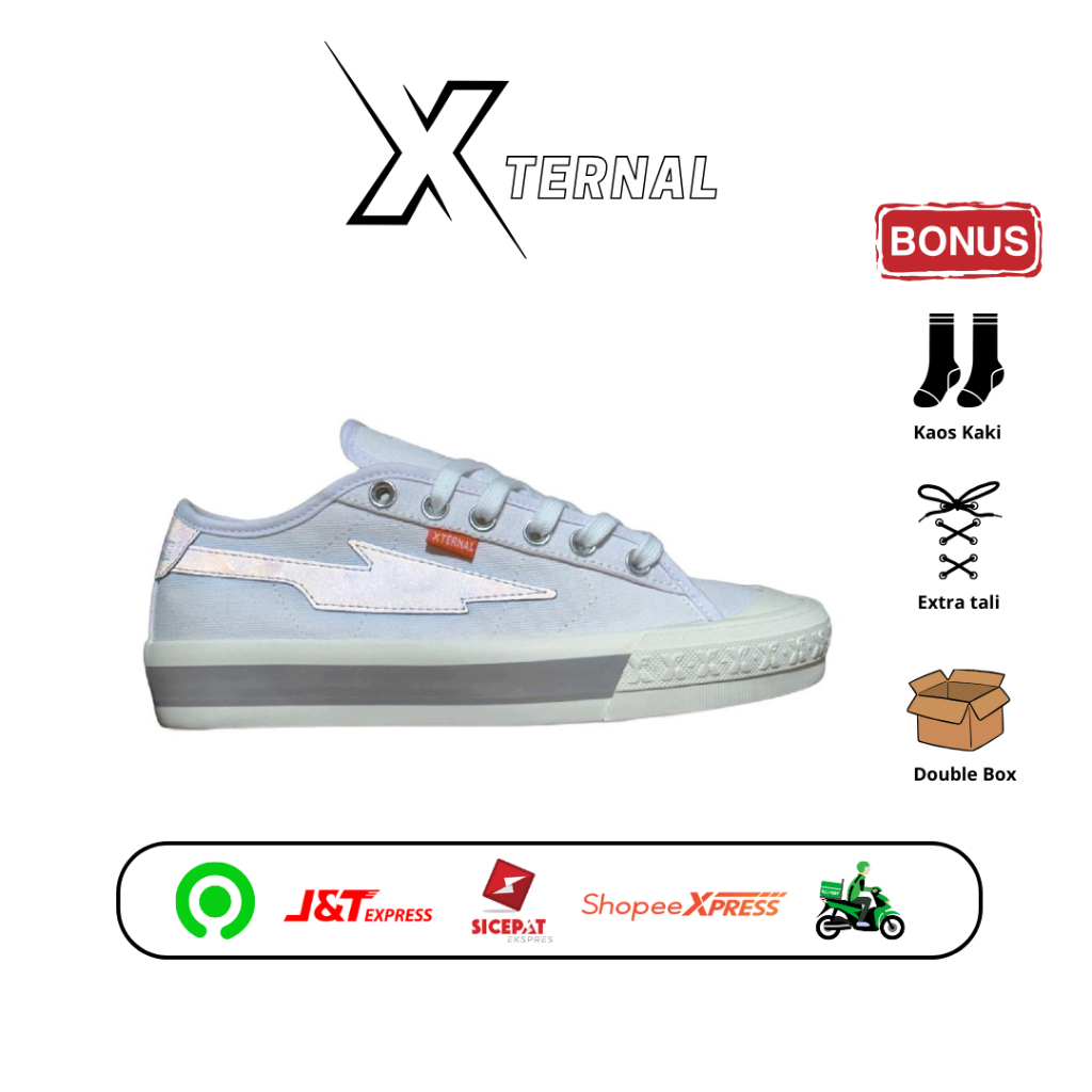 Jual Sepatu XternalStepSure - Xternal Mitterns Storm Low White ...