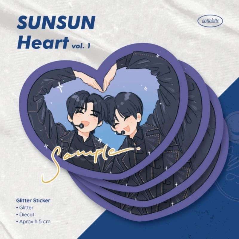Jual [ENHYPEN] SunSun Heart vol. 1 (Sticker) | Shopee Indonesia