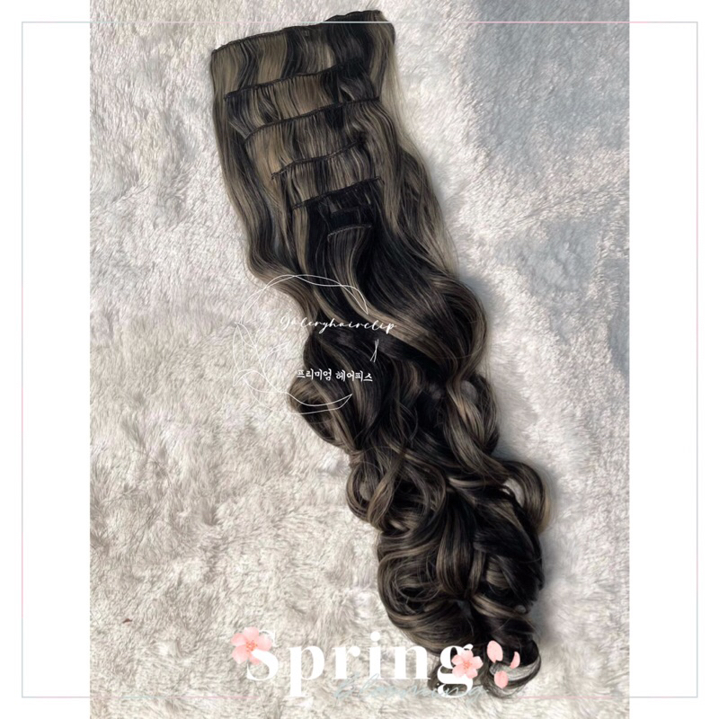 Jual HAIRCLIP 7 LAYER HIGHLIGHT PIRANG / HAIRCLIP PREMIUM 7LAYER ...