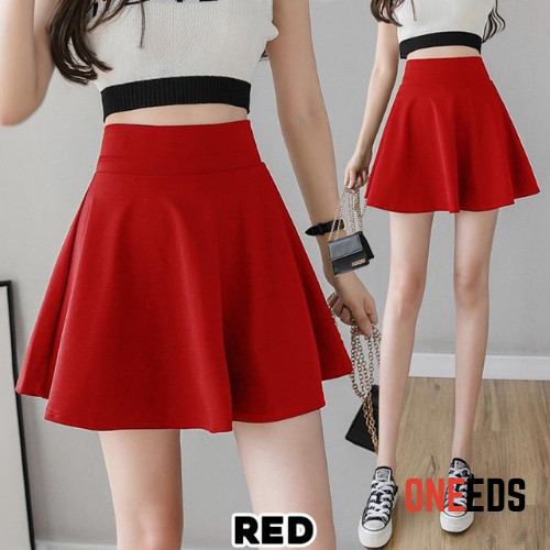 Jual Korean mini skirt / Rok mini kekinian | Shopee Indonesia